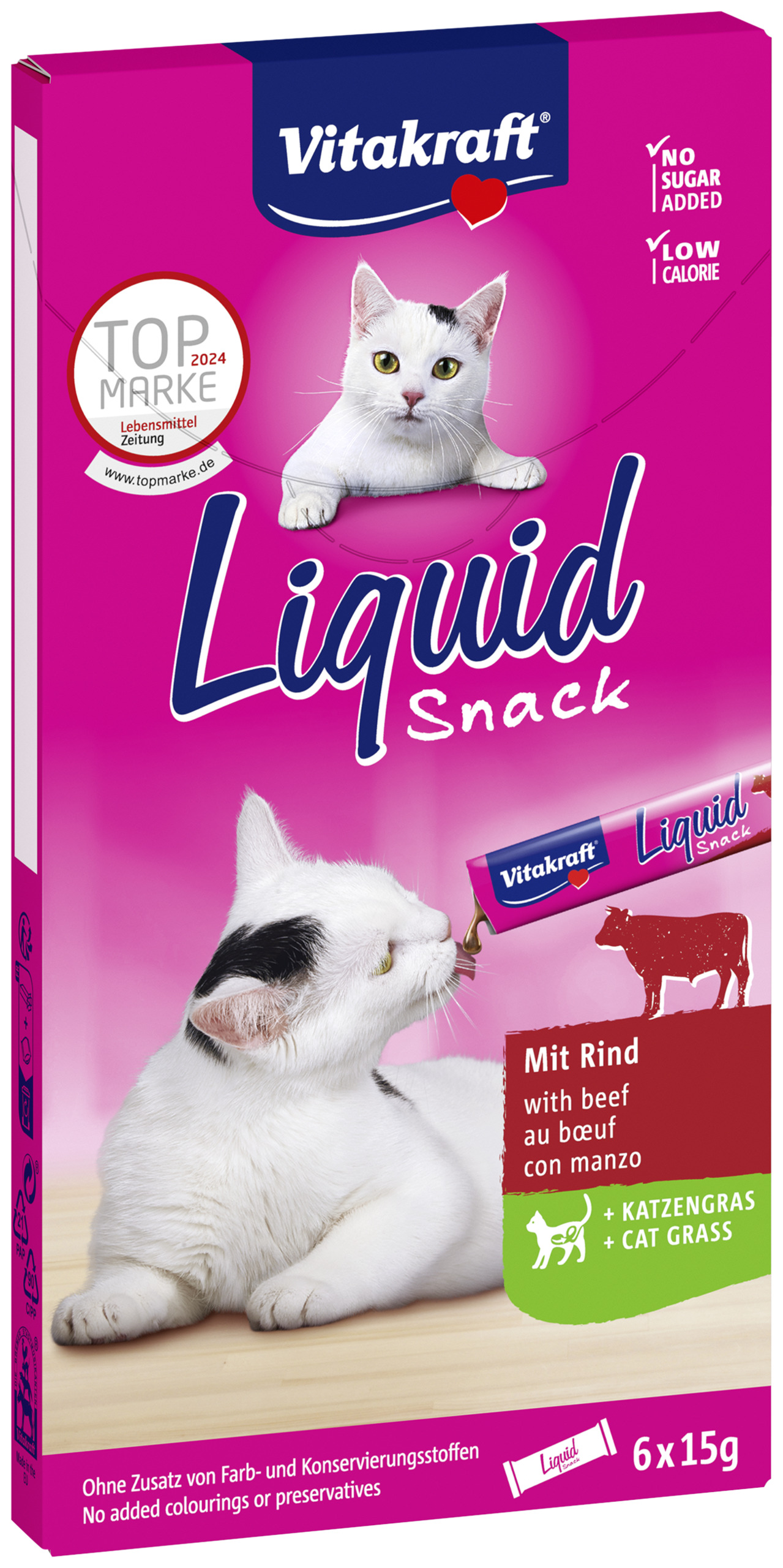 Liquid snack boeuf inuline 6x15g | 575071