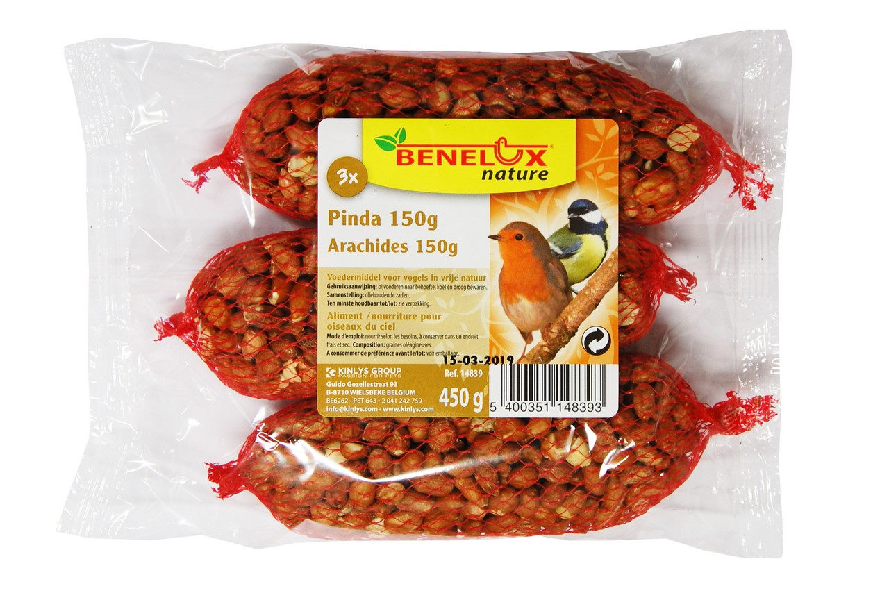 Arachides en filets 3x150g | 49652