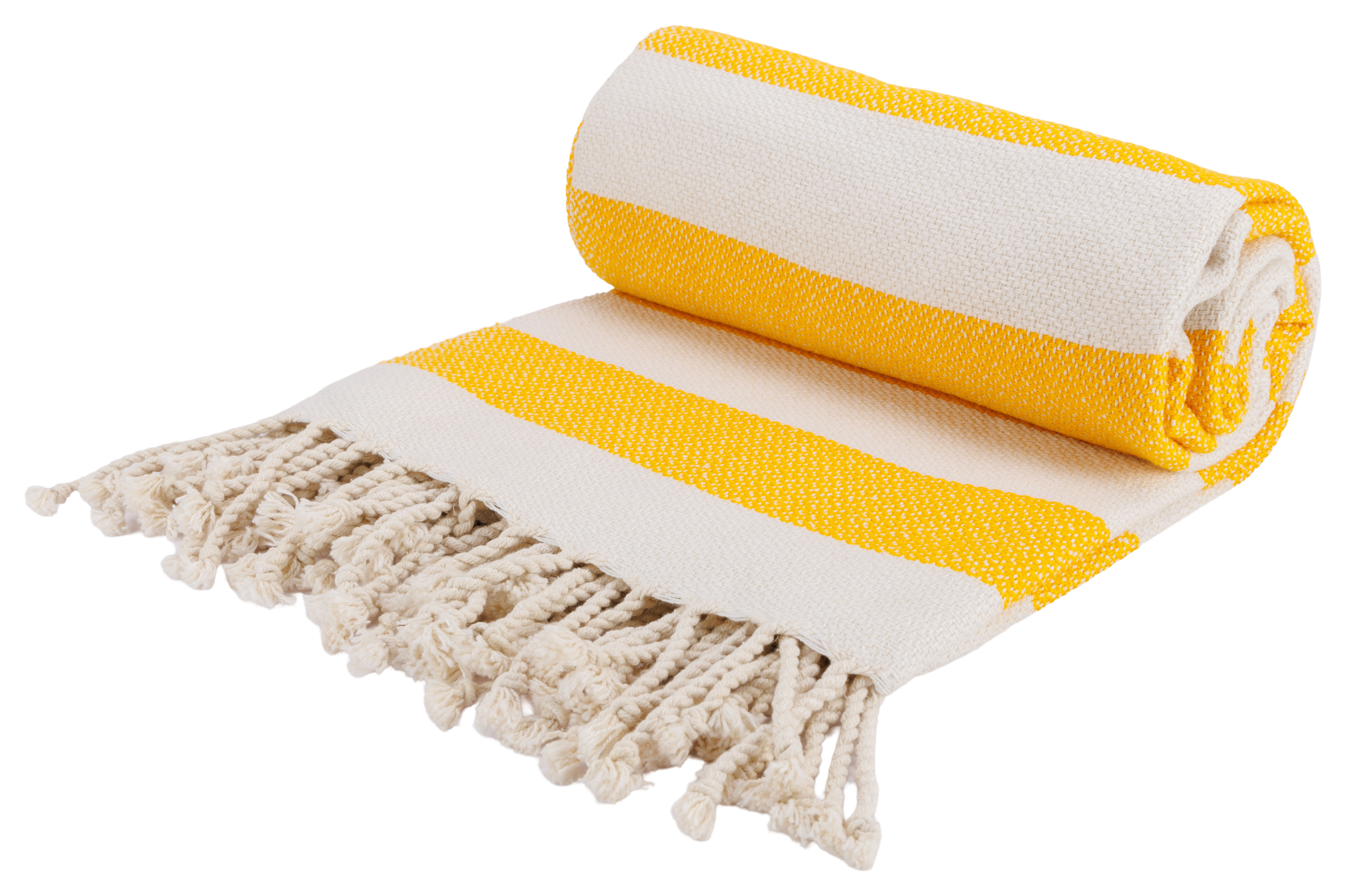 Plaid candy sunset jaune 140x180cm recta | 1249596