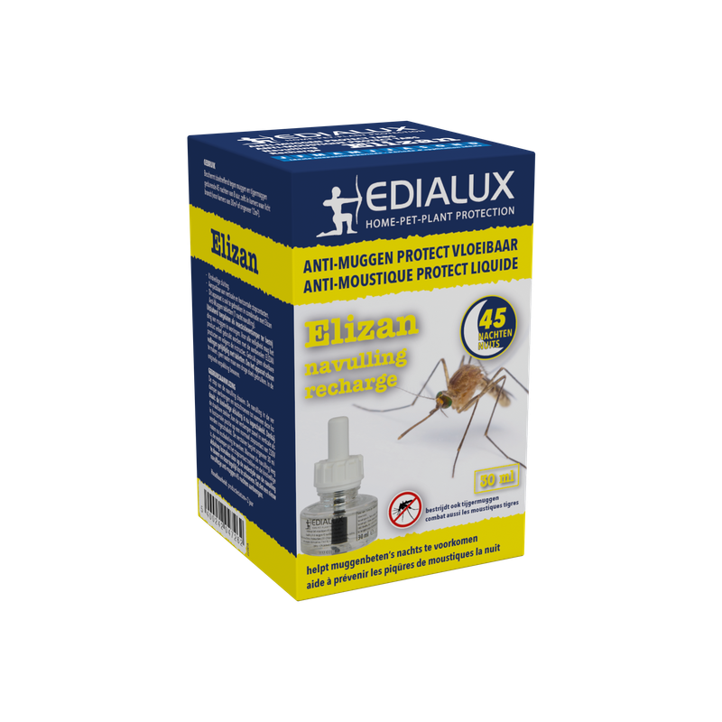 Elizan Anti-muggen navulling vloeistof 30ml | 1152568