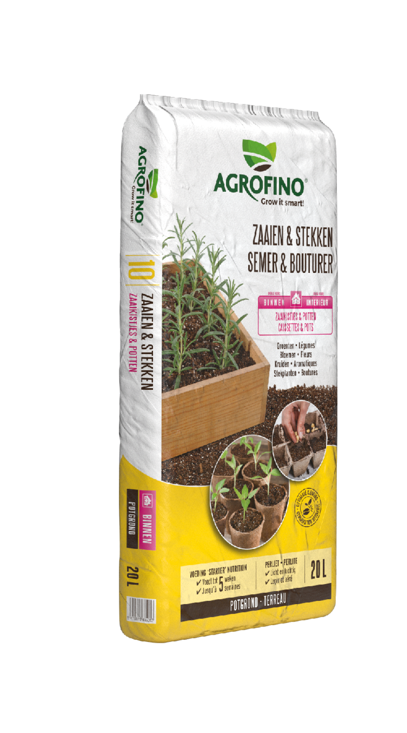 Potgrond voor zaaien en stekken 20l | 837158